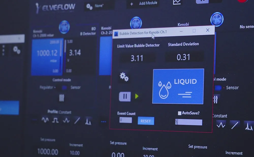 Pressure sensor for microfluidics - Elveflow