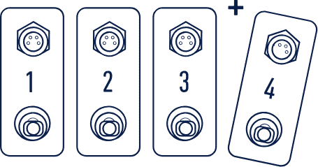 OB1 - 4 Channel Microfluidic Flow controller - Elveflow