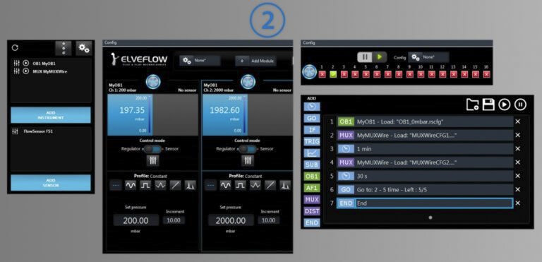 Microfluidic valve controller & flow redirection - Elveflow