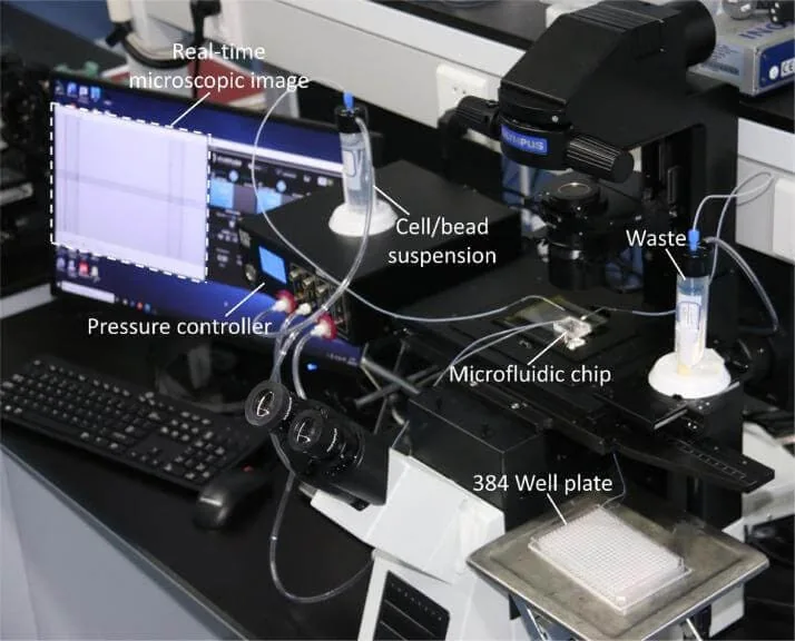 Elveflow - A method to dynamically screen and print single cells