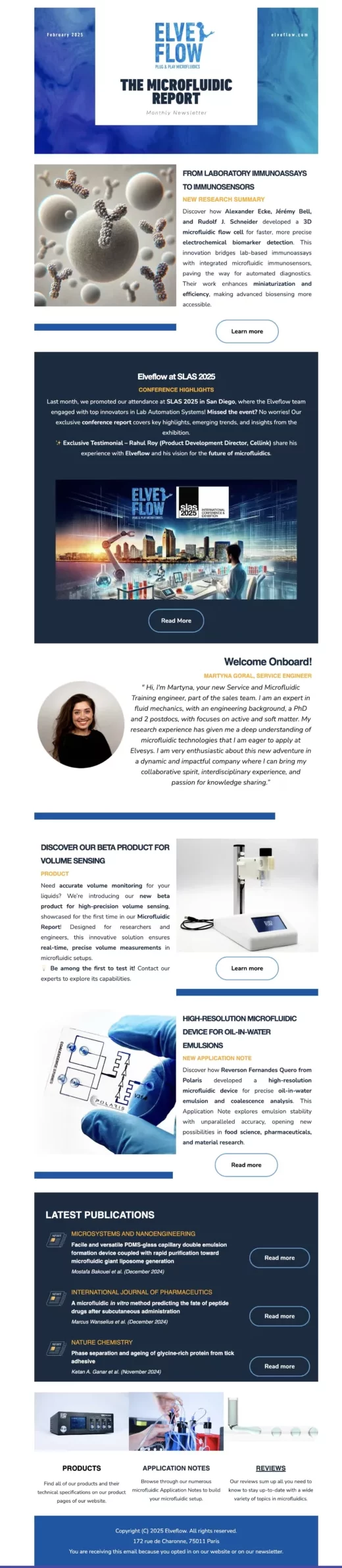 February 2025 - Newsletter - Elveflow