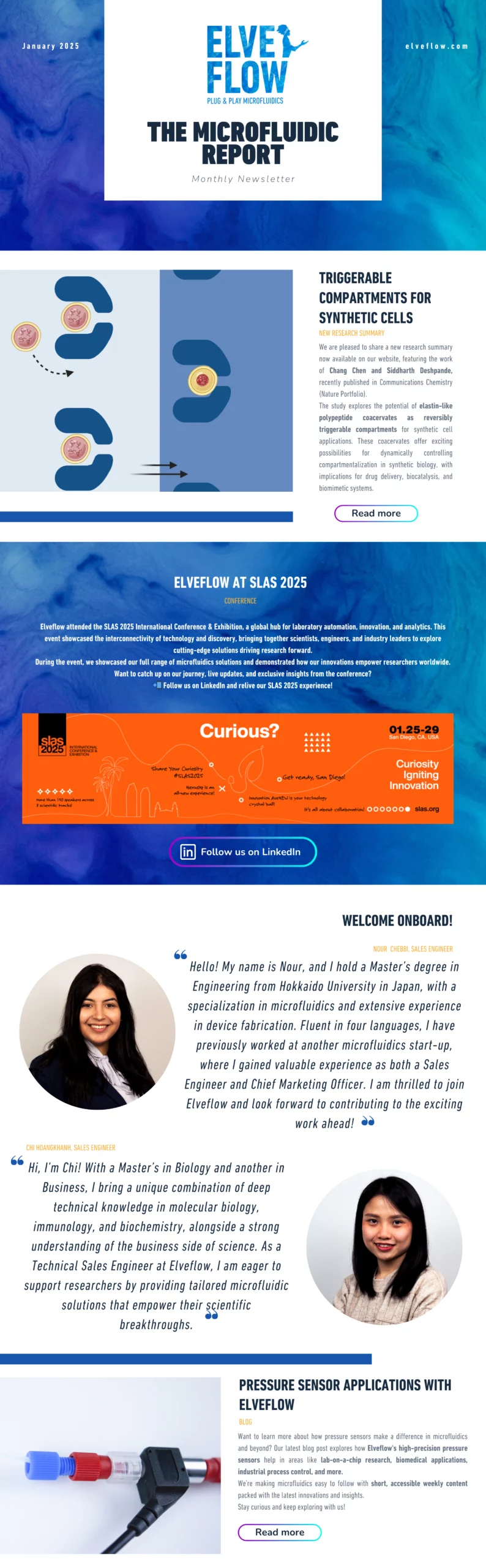 January 2025 - Newsletter - Elveflow