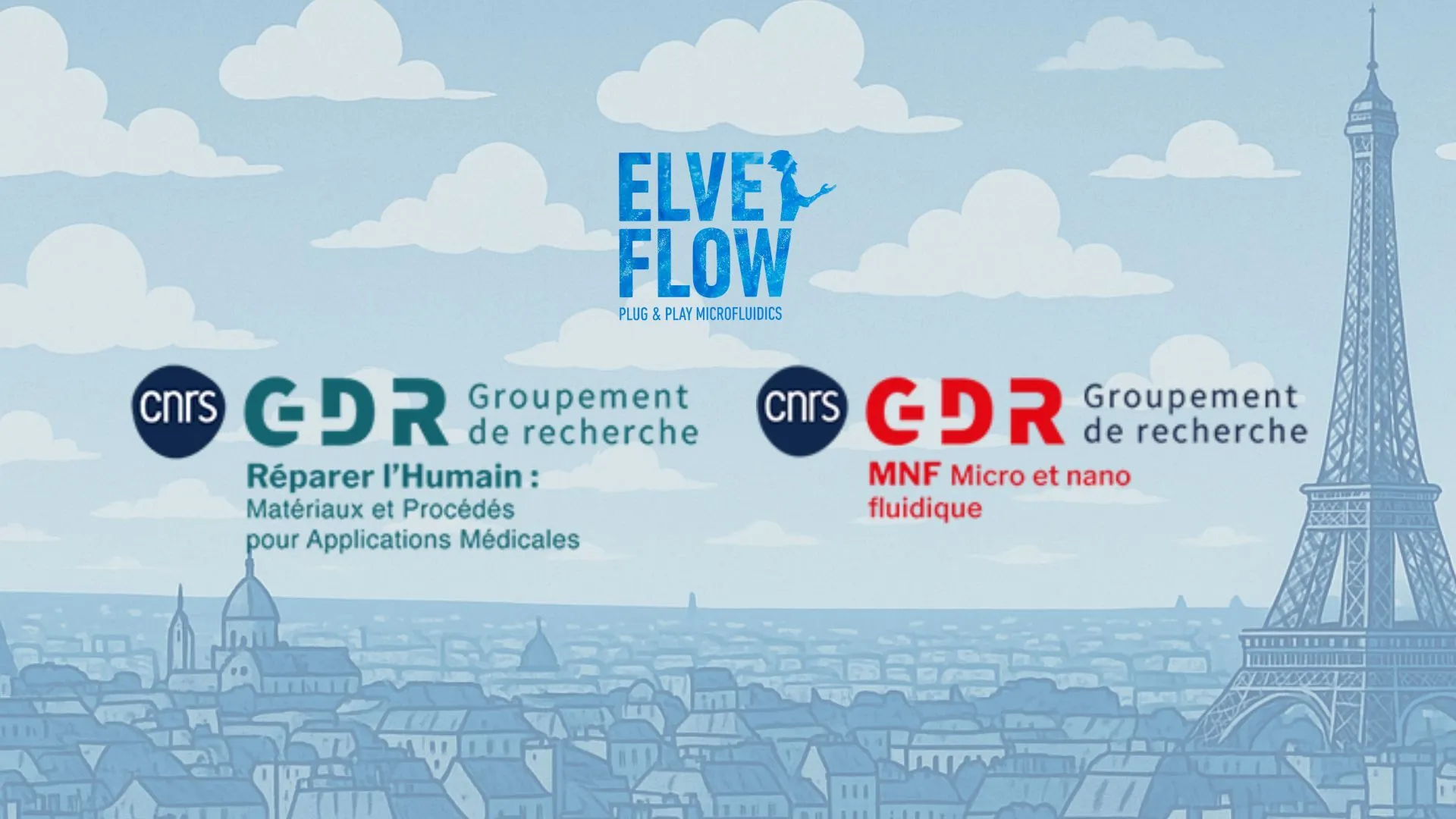 GDR MicroNanoFluidique x GDR Réparer l'Humain with Elveflow